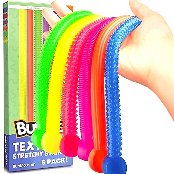 sensory toys | Toys | Textured Stretchy Strings 6pk Calming Fun Monkey ...